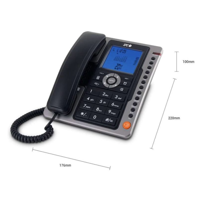 SPC Telefone Fixo Office Pro ideal para Casa ou Escritório